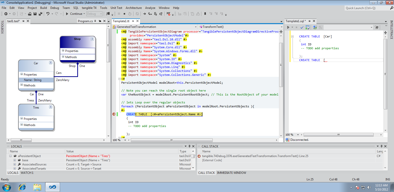 tangible T4 Editor 2.3.0 plus modeling tools for VS 2012 - Visual Studio Marketplace